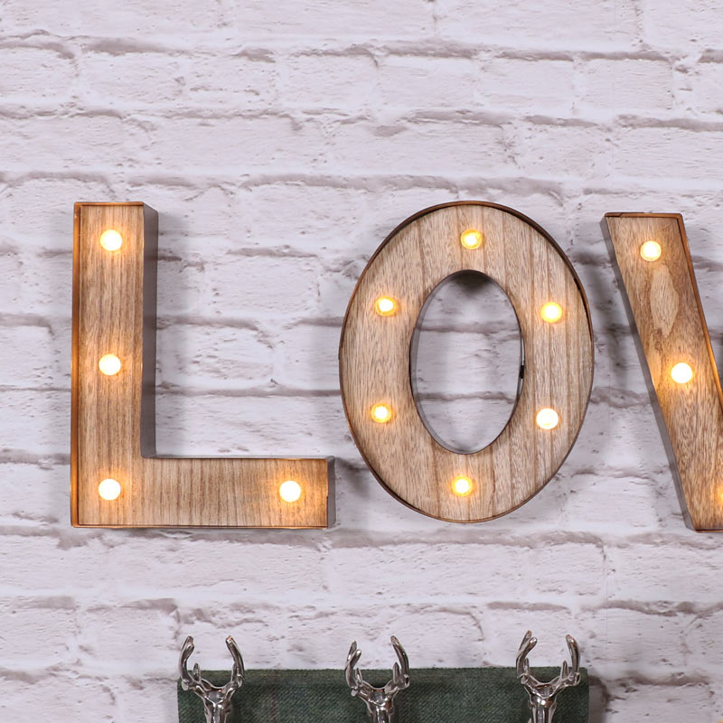 Light Up LOVE Letters